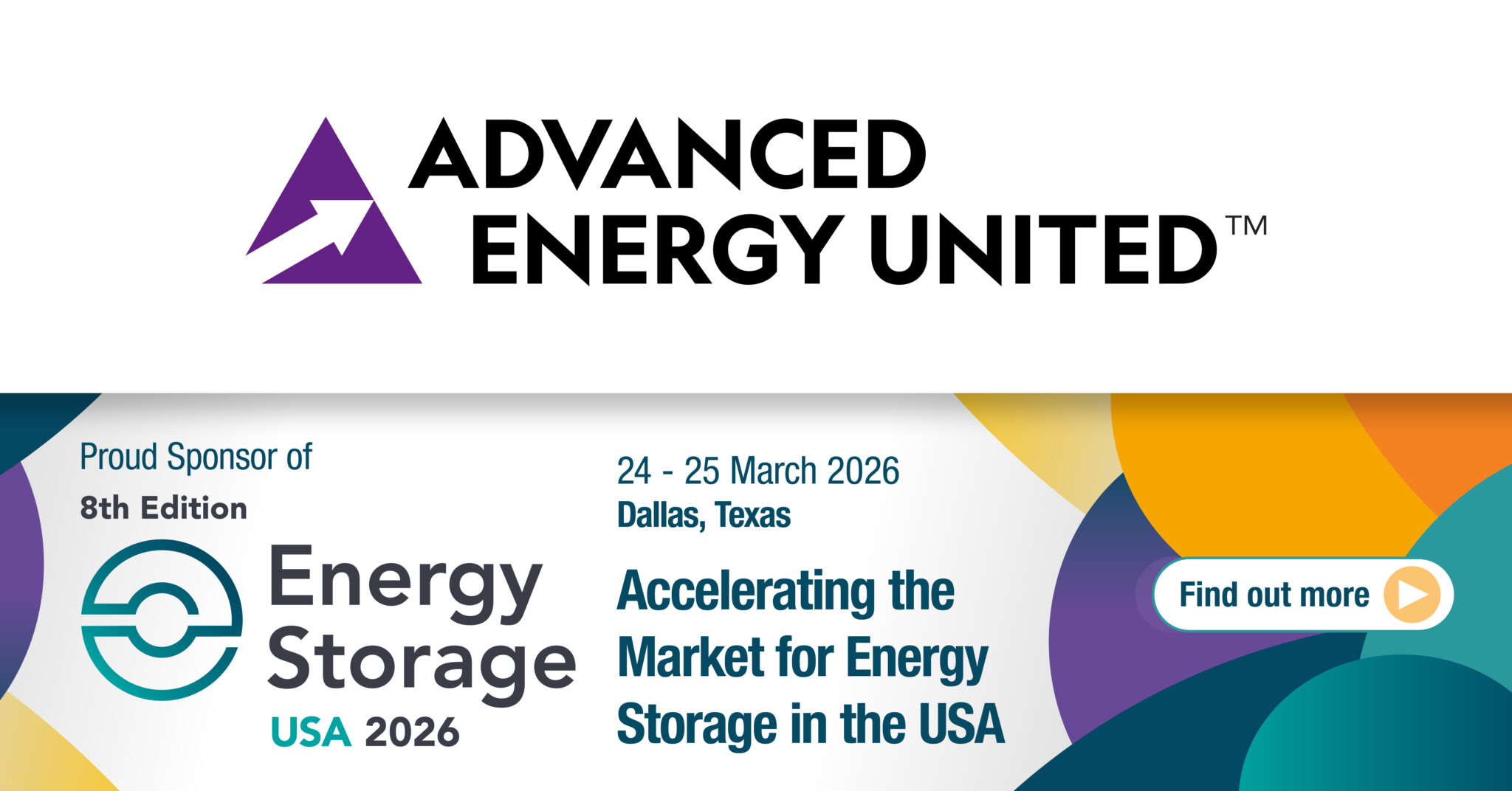 Energy Storage USA 2026 – Advanced Energy United
